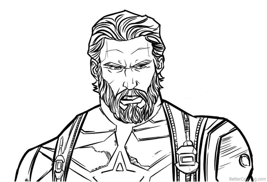 Awesome Captain America da colorare. Scarica, stampa o colora subito ...