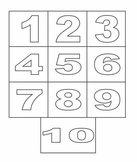 Disegni Di Numeri Da Colorare Disegni Colorare Com Disegni Di Numeri Da Colorare Disegni Colorare Com