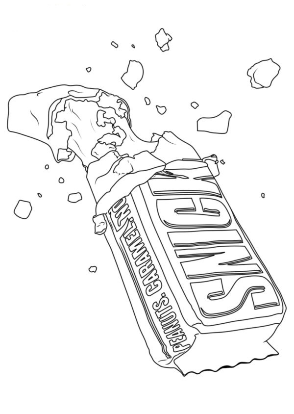 Disegni di Dolci da colorare - Disegni-Colorare.Com