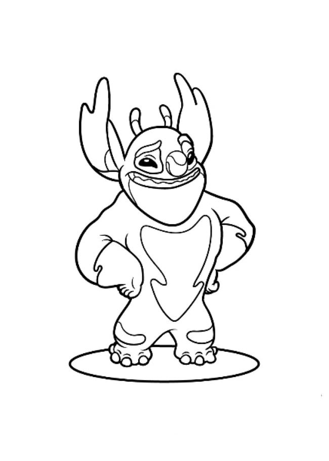 Disegni di Lilo e Stitch da colorare - Disegni-Colorare.Com