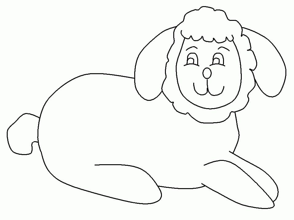 Agnelli da colorare. Scarica, stampa o colora subito online!