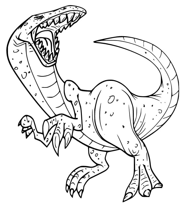 Disegni di Dinosauri da colorare - Disegni-Colorare.Com