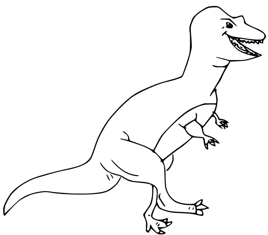 Disegni di Dinosauri da colorare - Disegni-Colorare.Com