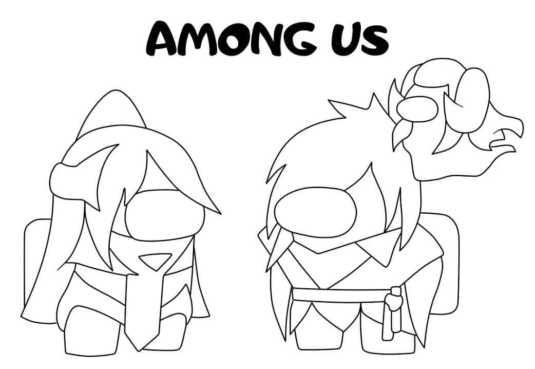 Among Us League of Legends da colorare. Scarica, stampa o colora subito ...