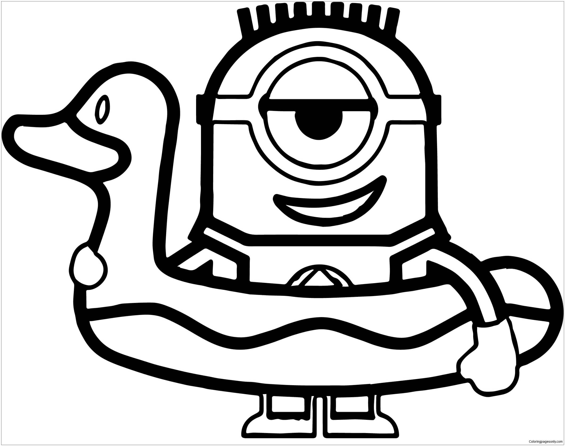 Disegni di Minions da colorare - Disegni-Colorare.Com
