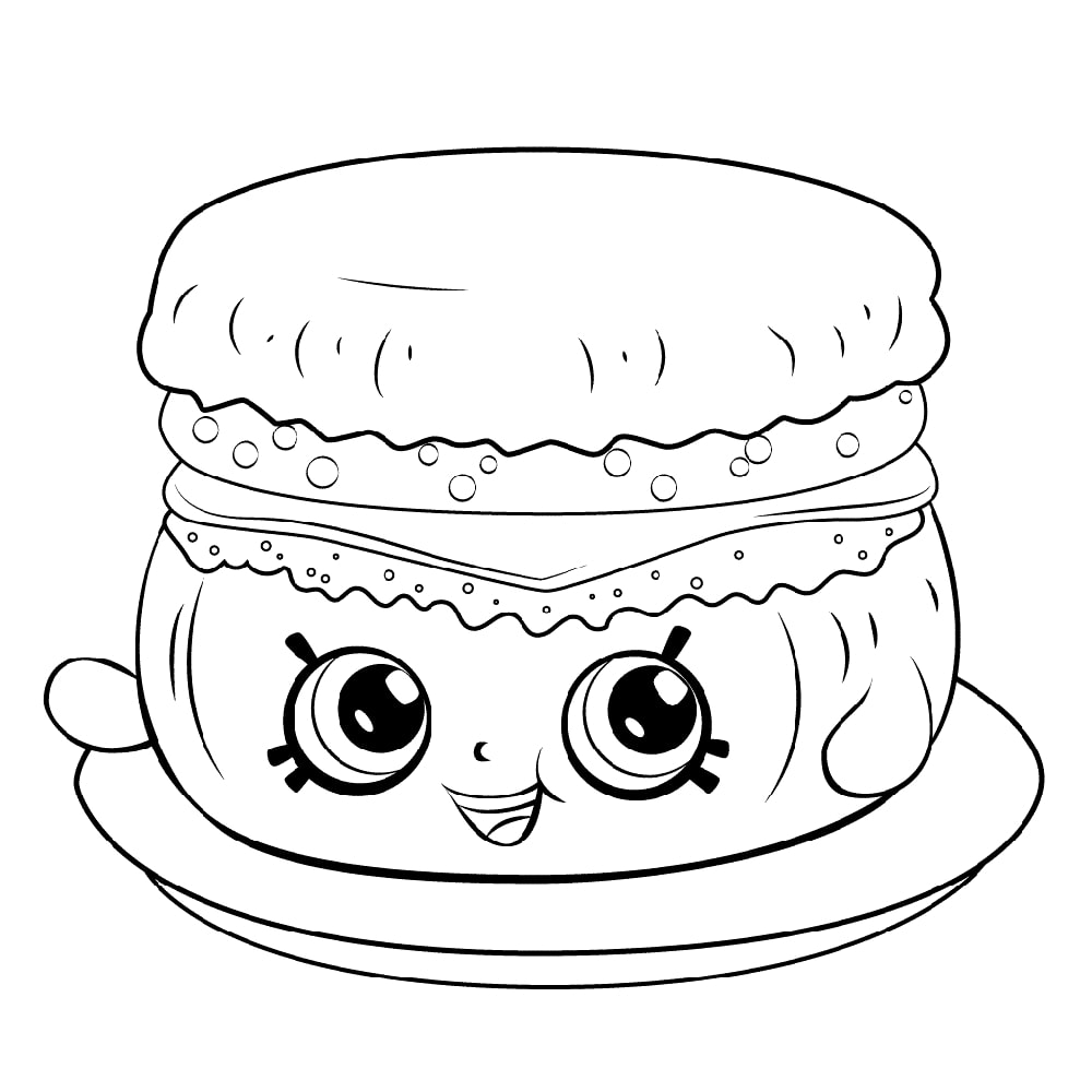Pancake Jake Shopkin da colorare. Scarica, stampa o colora subito online!