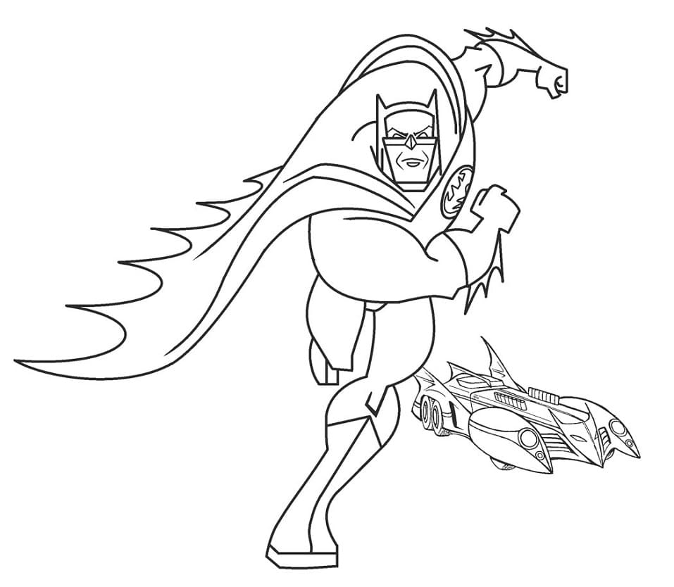 Disegni di Batman da colorare - Disegni-Colorare.Com