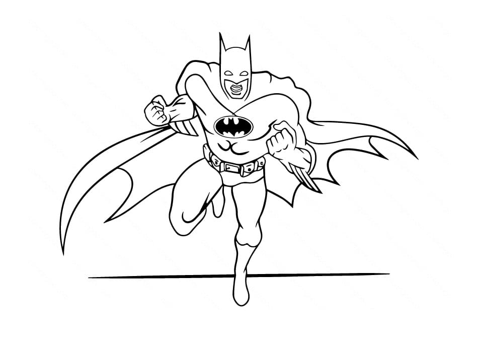 Disegni di Batman da colorare - Disegni-Colorare.Com