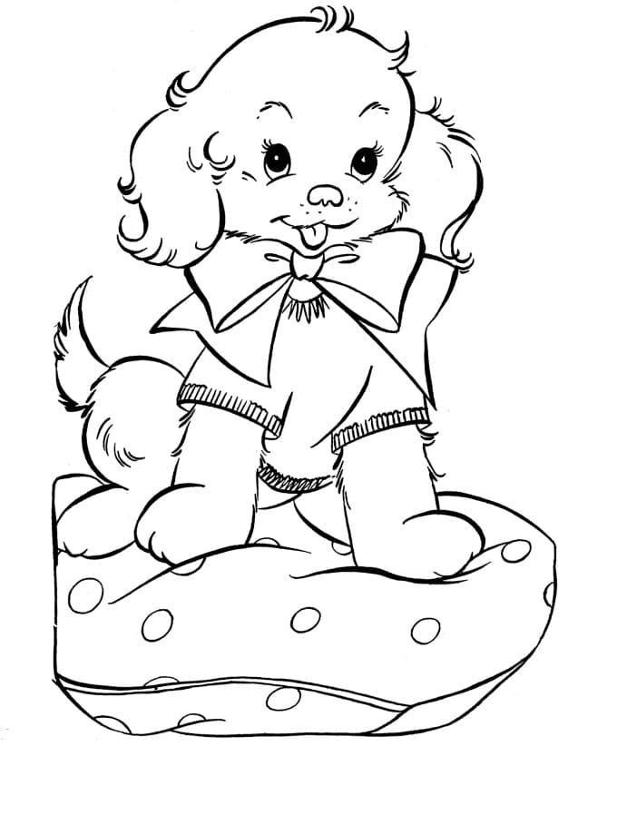 Disegni di Cuccioli da colorare - Disegni-Colorare.Com