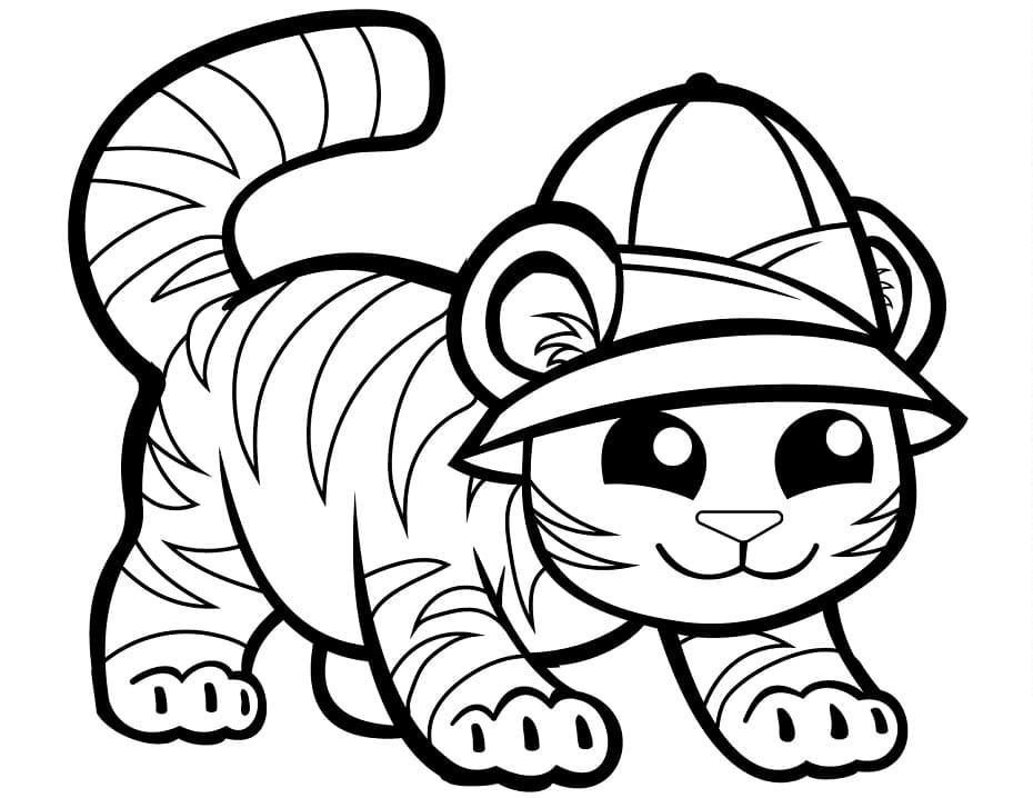 Disegni di Simpatico Animale da colorare - Disegni-Colorare.Com