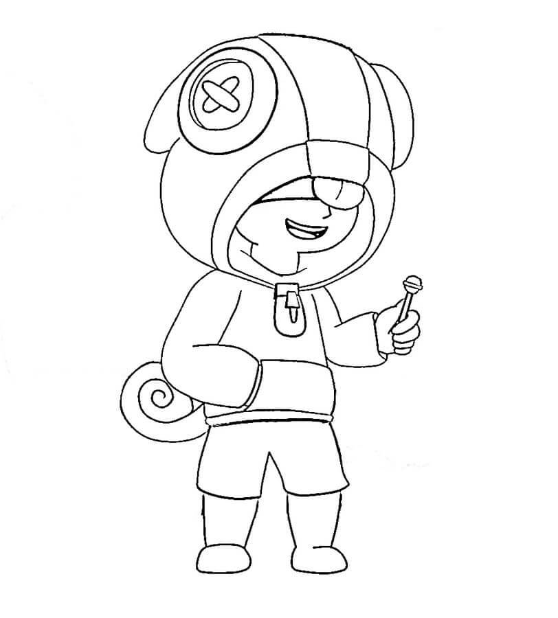 Disegni di Brawl Stars da colorare - Disegni-Colorare.Com