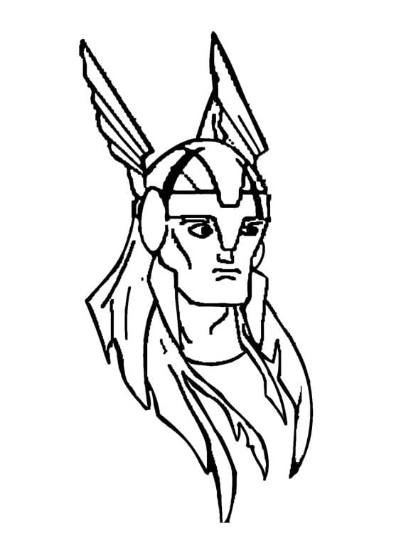 Disegni di Thor da colorare - Disegni-Colorare.Com