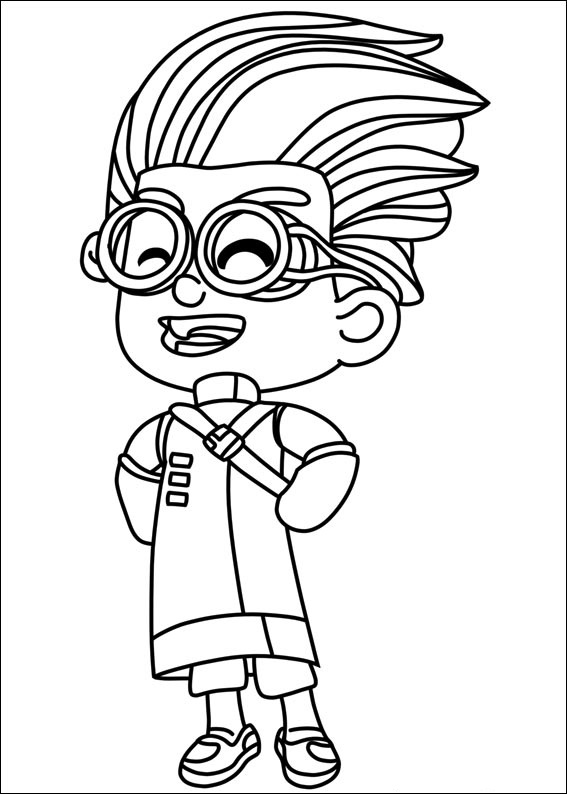 Disegni di Gattoboy (PJ Masks) da colorare - Disegni-Colorare.Com