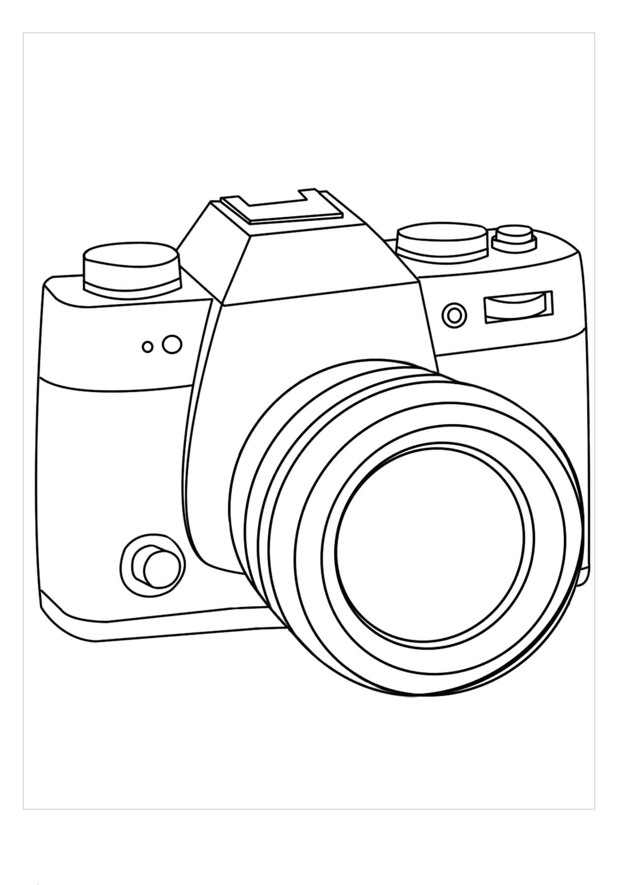 Disegni di Fotocamere da colorare - Disegni-Colorare.Com