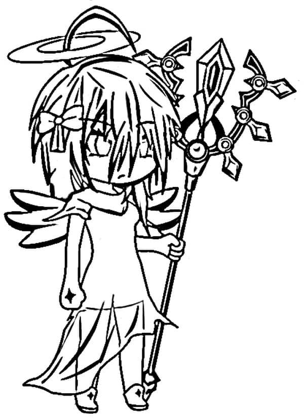 Gacha Life 24 da colorare. Scarica, stampa o colora subito online!