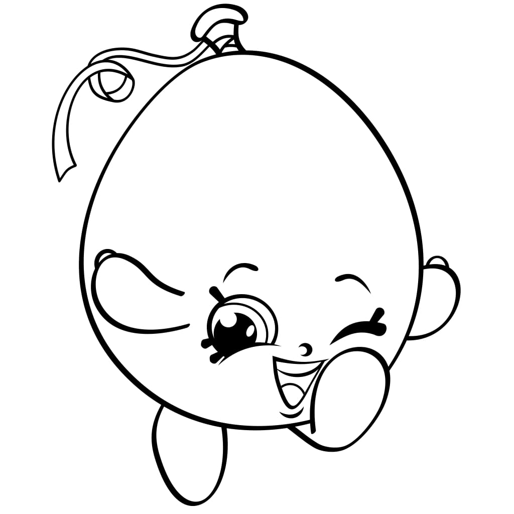 Disegni di Shopkins da colorare - Disegni-Colorare.Com
