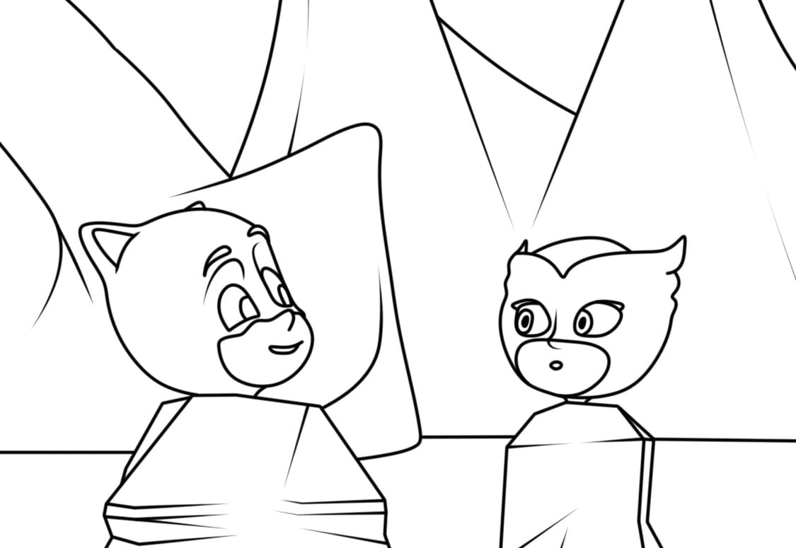 Disegni di Gattoboy (PJ Masks) da colorare - Disegni-Colorare.Com