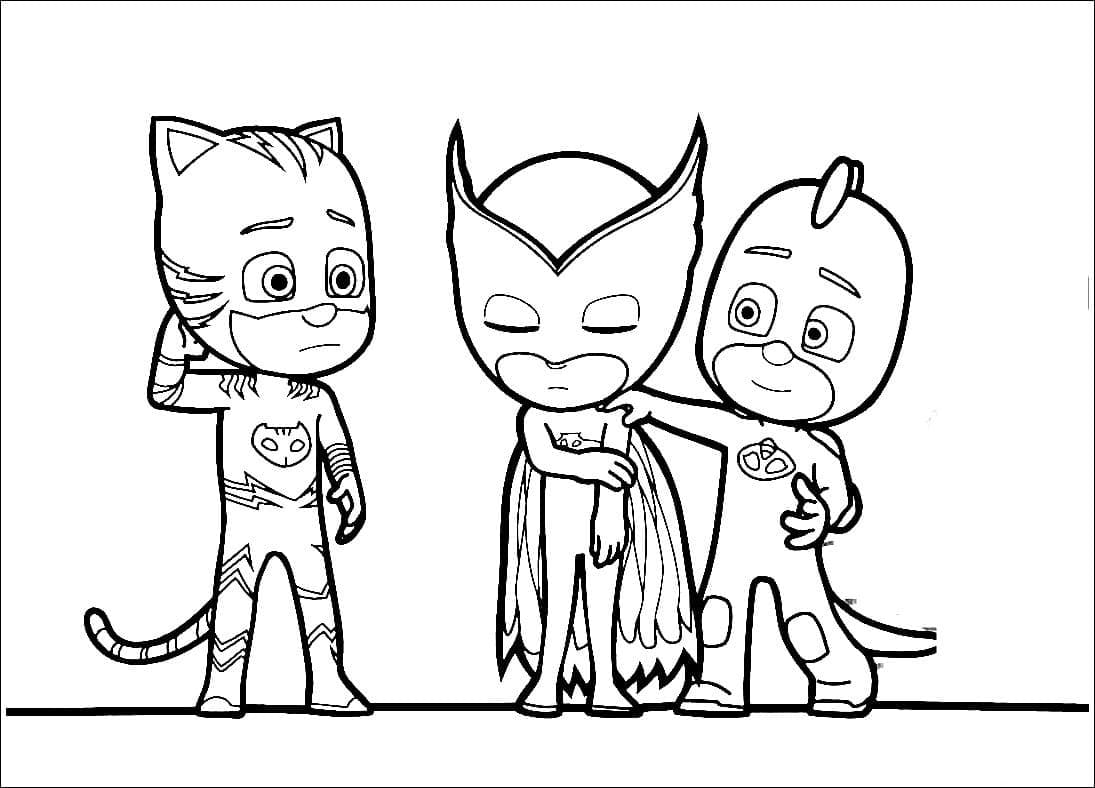 Disegni di Gattoboy (PJ Masks) da colorare - Disegni-Colorare.Com