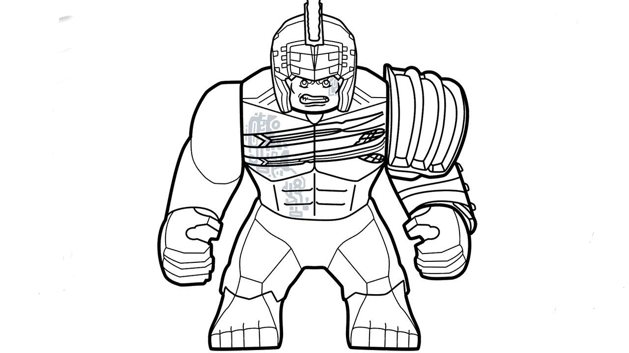 Disegni di Hulk da colorare - Disegni-Colorare.Com