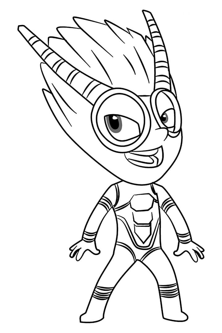 Disegni di Gattoboy (PJ Masks) da colorare - Disegni-Colorare.Com