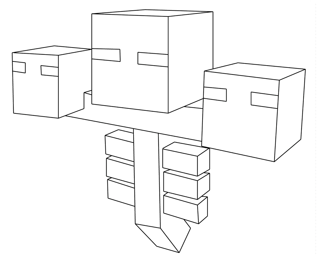 Disegni di Minecraft da colorare - Disegni-Colorare.Com
