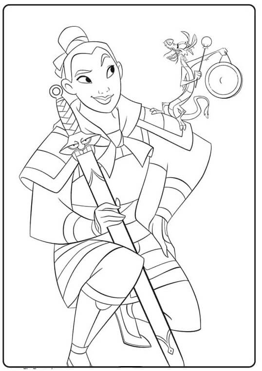 Mulan Mushu Colorare Disegni Ausmalbilder Dragon Colorat Desenhos ...