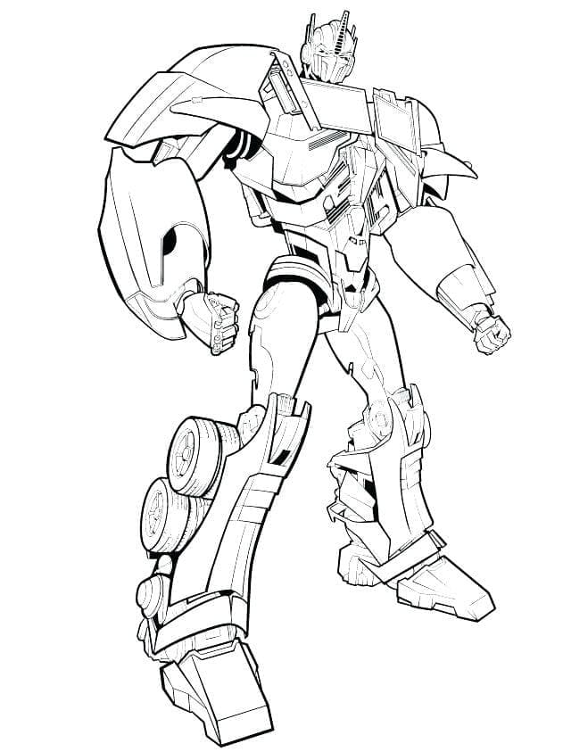 Disegni di Optimus Prime da colorare - Disegni-Colorare.Com