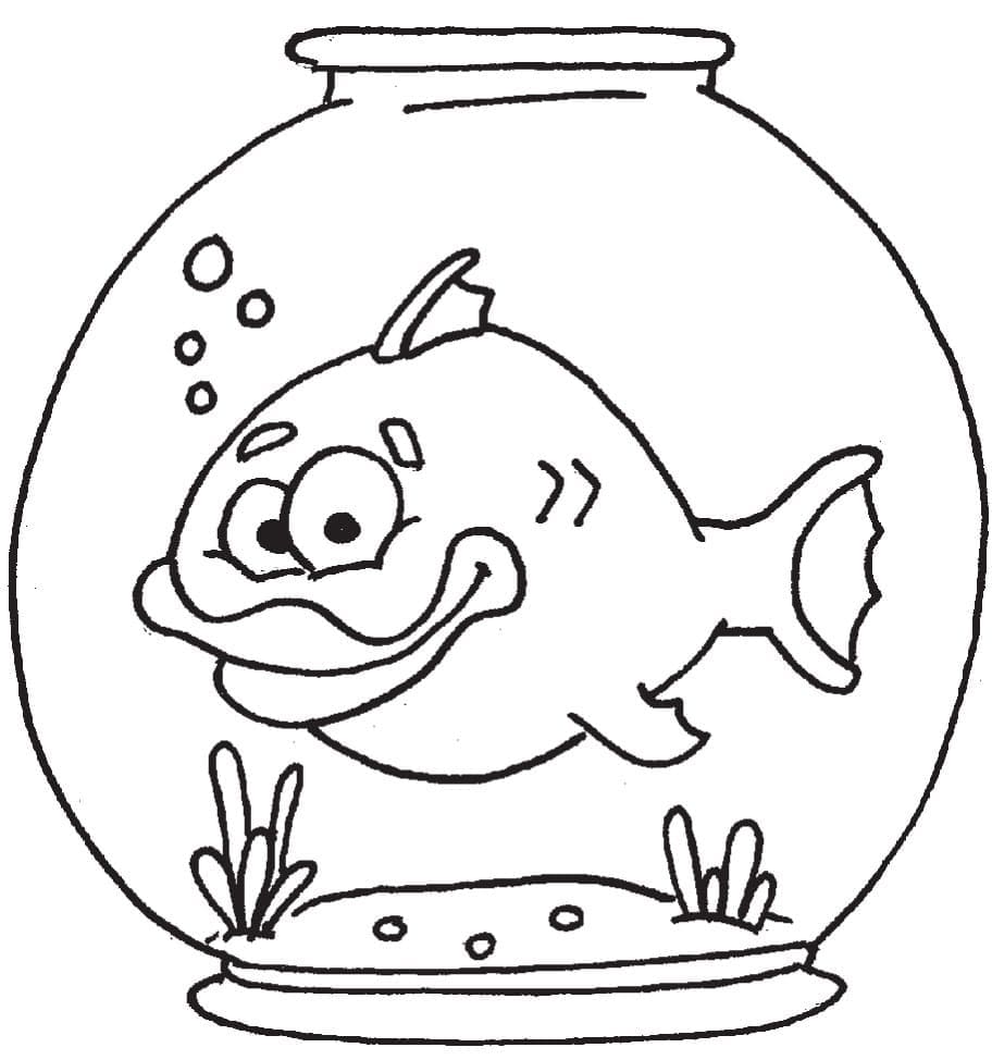 Pagina da colorare di Ciotola di pesce divertente da colorare. Scarica ... Pagina da colorare di Ciotola di pesce divertente da colorare. Scarica ...