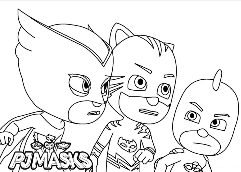 Disegni di Gattoboy (PJ Masks) da colorare - Disegni-Colorare.Com