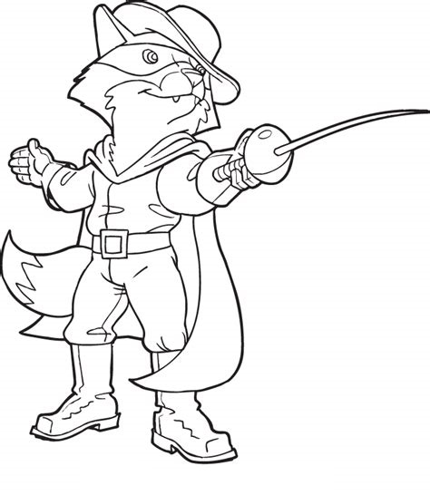 Disegni di Zorro da colorare - Disegni-Colorare.Com