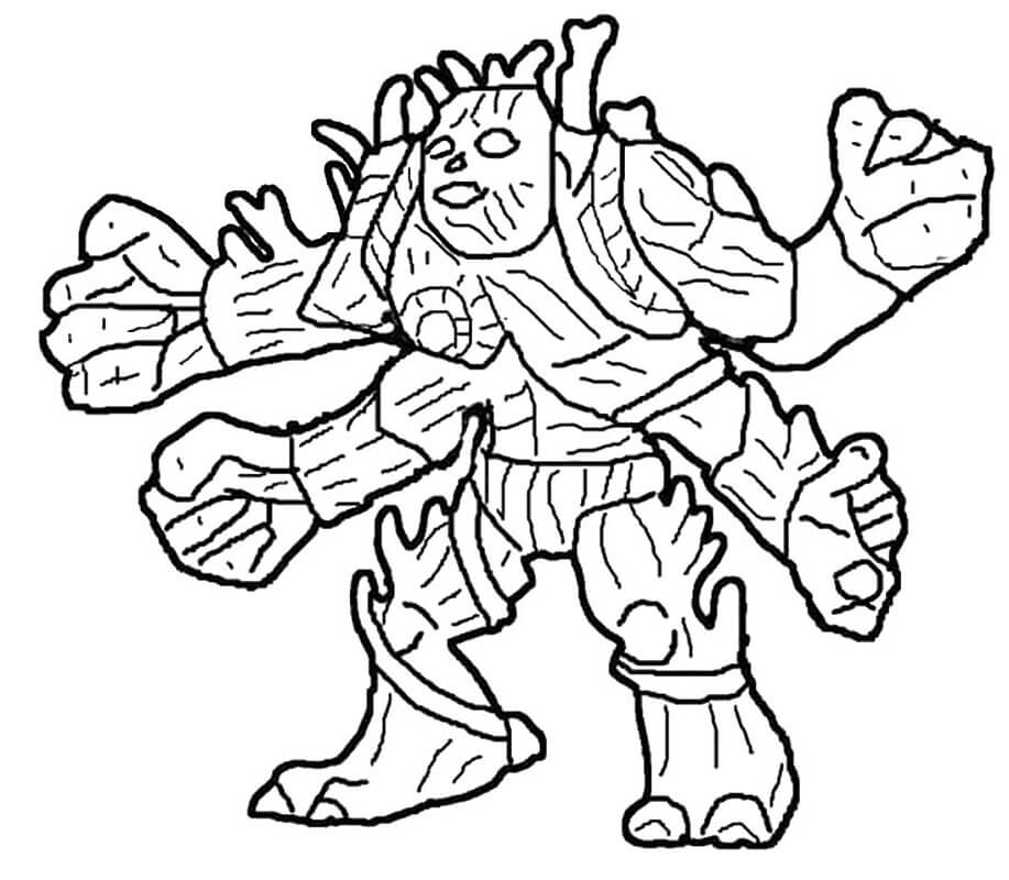 Disegni di Gormiti da colorare - Disegni-Colorare.Com