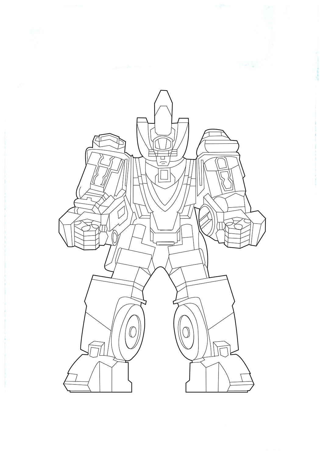 Rico Il Robot da colorare. Scarica, stampa o colora subito online! Rico Il Robot da colorare. Scarica, stampa o colora subito online!