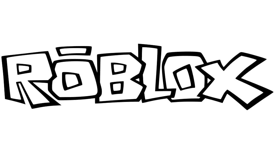 Roblox Logo da colorare. Scarica, stampa o colora subito online!
