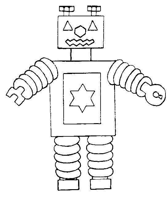 Disegni di Robot da colorare - Disegni-Colorare.Com
