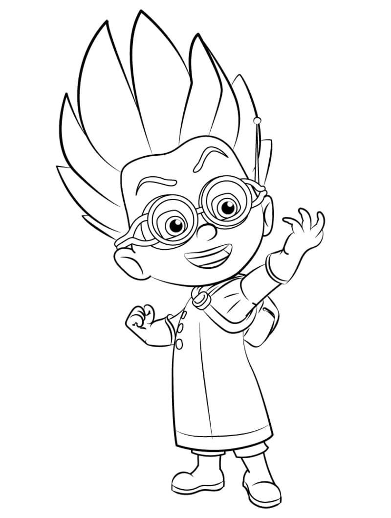 Disegni di Gattoboy (PJ Masks) da colorare - Disegni-Colorare.Com