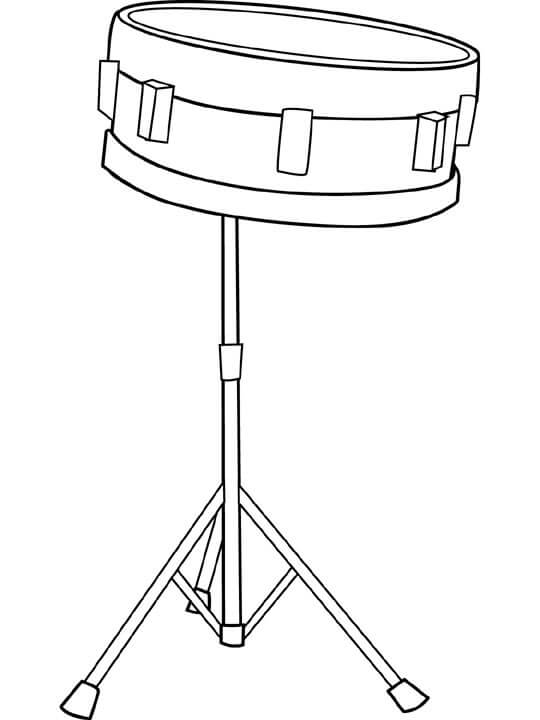 Disegni di Tamburo da colorare - Disegni-Colorare.Com