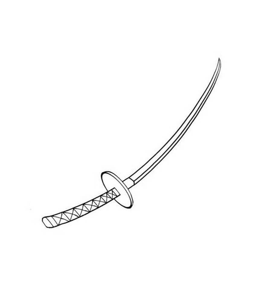 Disegni di Samurai da colorare - Disegni-Colorare.Com