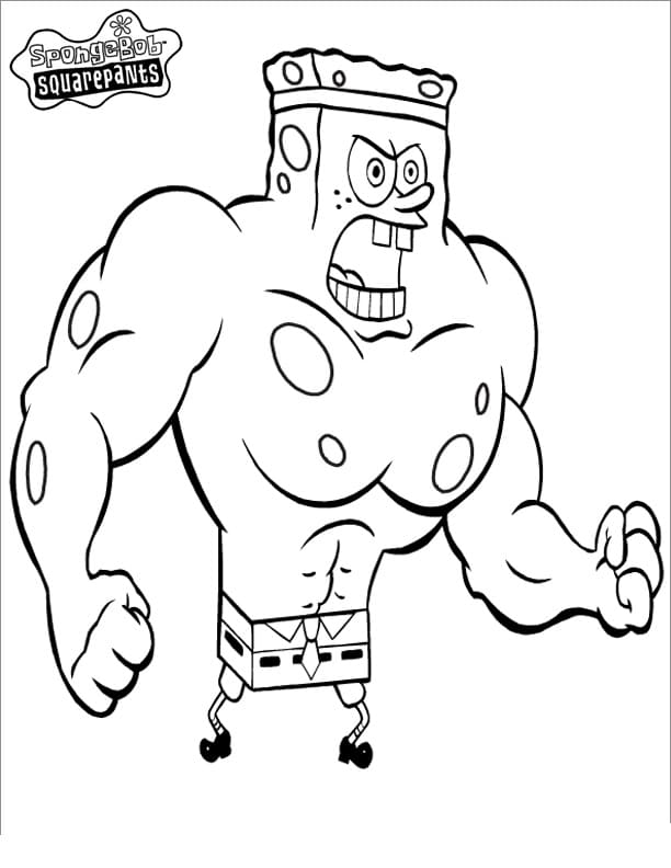 Disegni di SpongeBob da colorare - Disegni-Colorare.Com