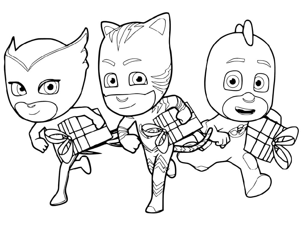 Disegni di Gattoboy (PJ Masks) da colorare - Disegni-Colorare.Com