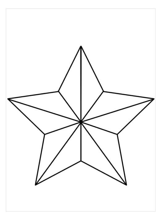Grandi Stelle da colorare. Scarica, stampa o colora subito online!