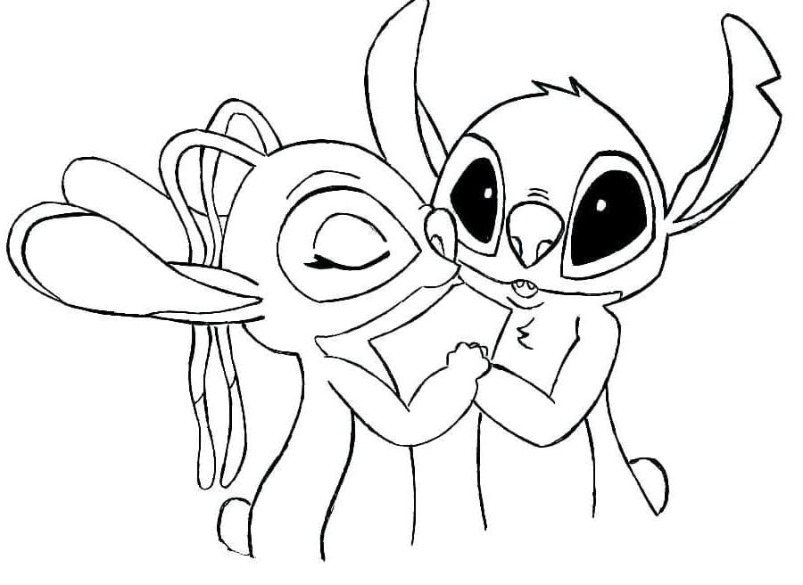 Disegni di Lilo e Stitch da colorare - Disegni-Colorare.Com