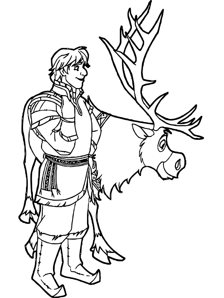 Disegni di Frozen da colorare - Disegni-Colorare.Com